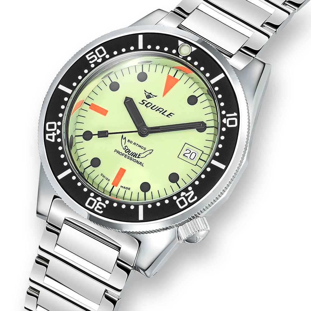 1521 Full Luminous Bracelet || Squale Official Website