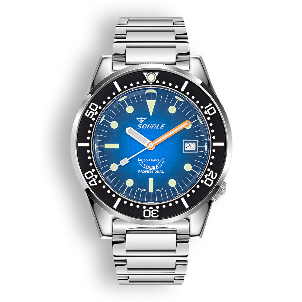 1521 Blue Ray Bracelet || Squale Official Website