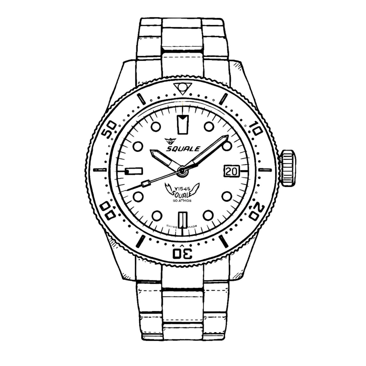 1545 Bracelet - 20mm