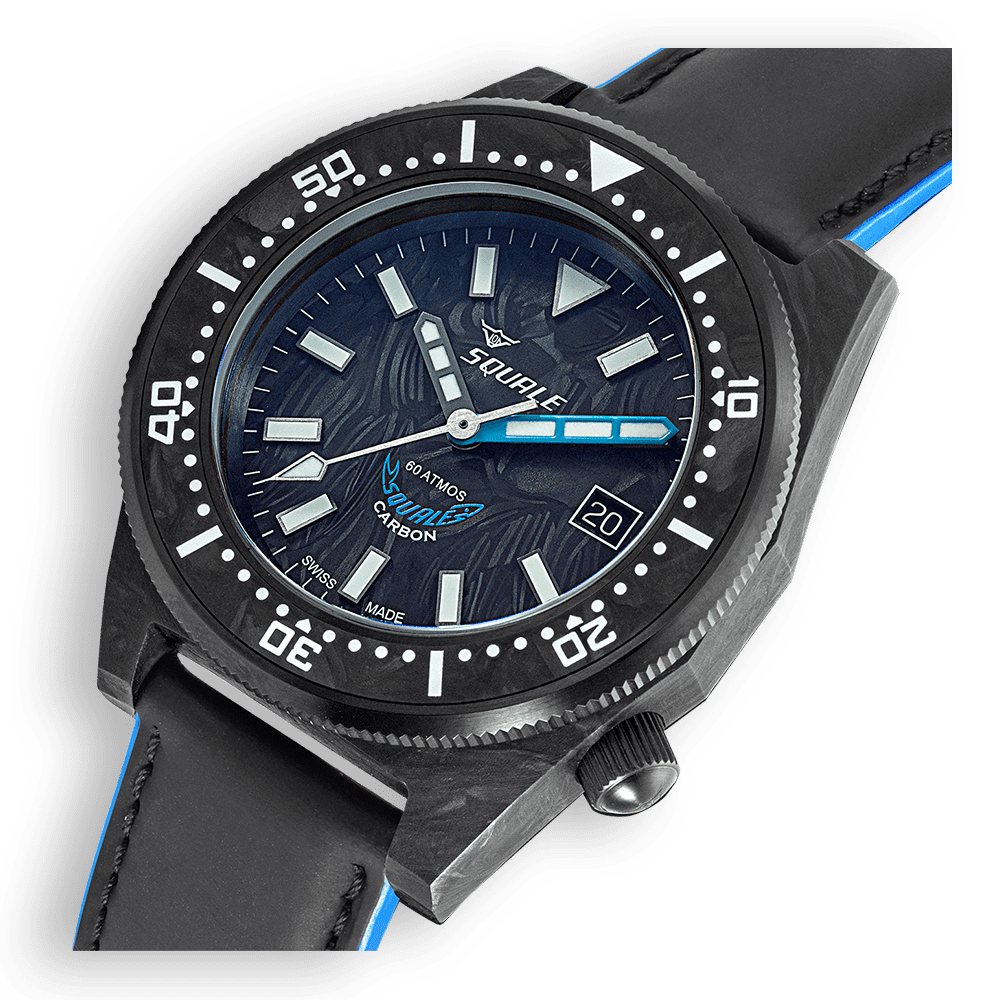 T-183 Carbon Blue || Squale Official Website